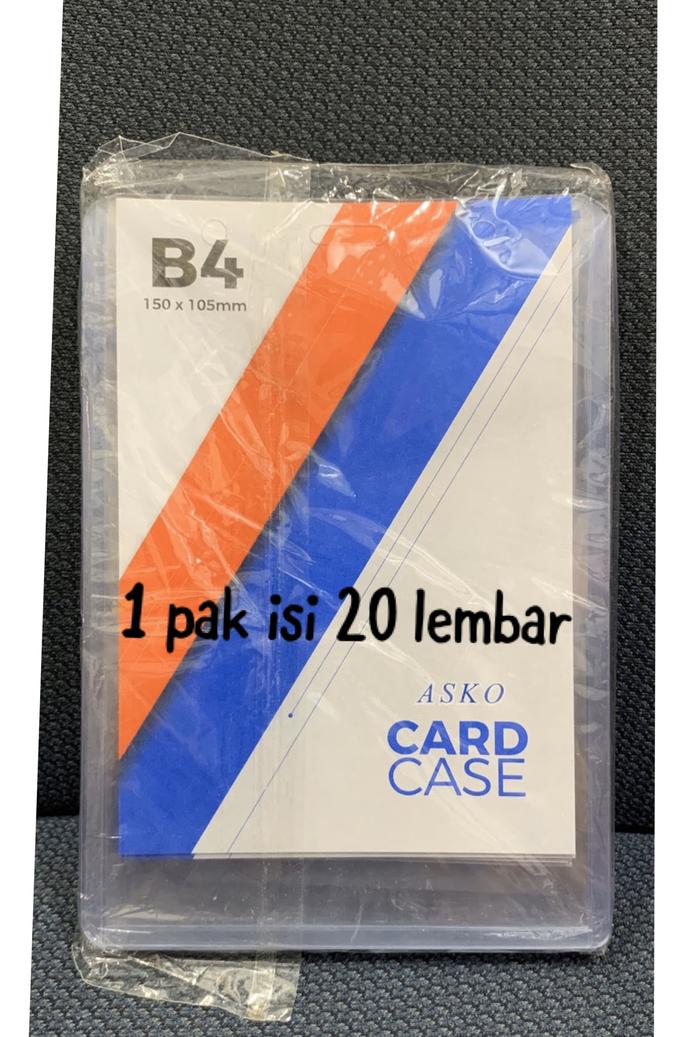 Jual Card case uk B4 / plastik ID card - Jakarta Barat - ATK BERKAT ...