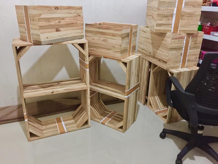 Jual spanram frame kayu pinus untuk kanvas / canvas - Kab. Demak ...