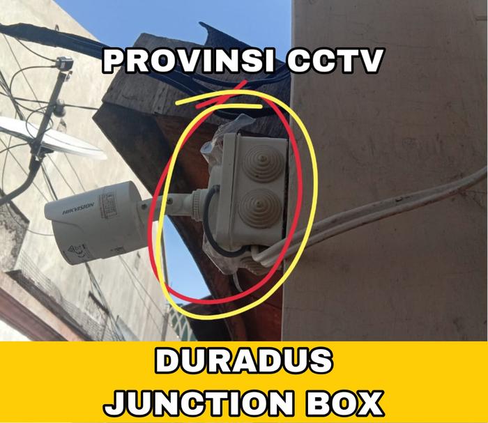 Jual DURADUS Camera / JUNCTION BOX / Box Camera CCTV / Pelindung Jack ...