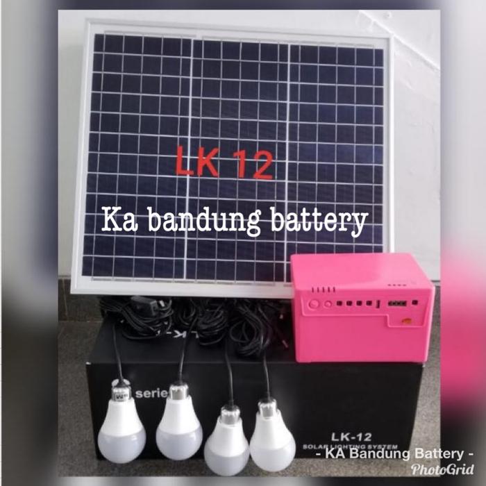Jual Paket SHS solar panel home system sseries s series lk12 30wp 30 wp ...