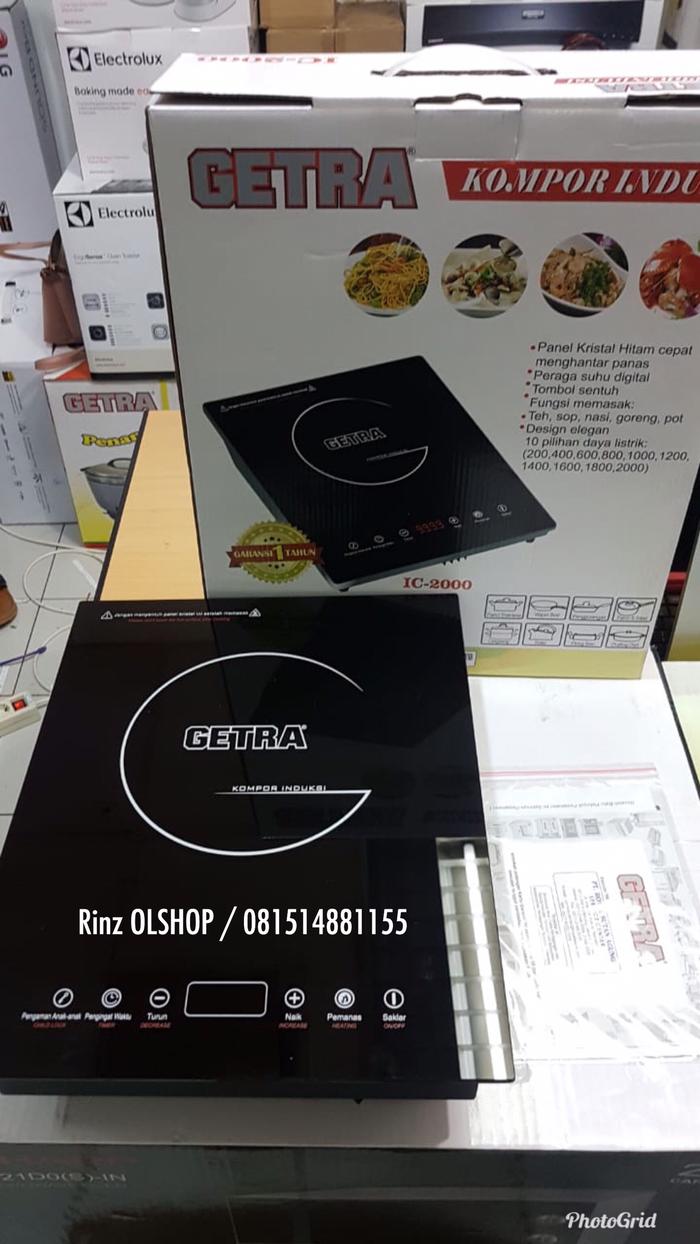 Promo GETRA IC-2000 KOMPOR LISTRIK INDUKSI IC2000 Cicil 0% 3x - Jakarta ...