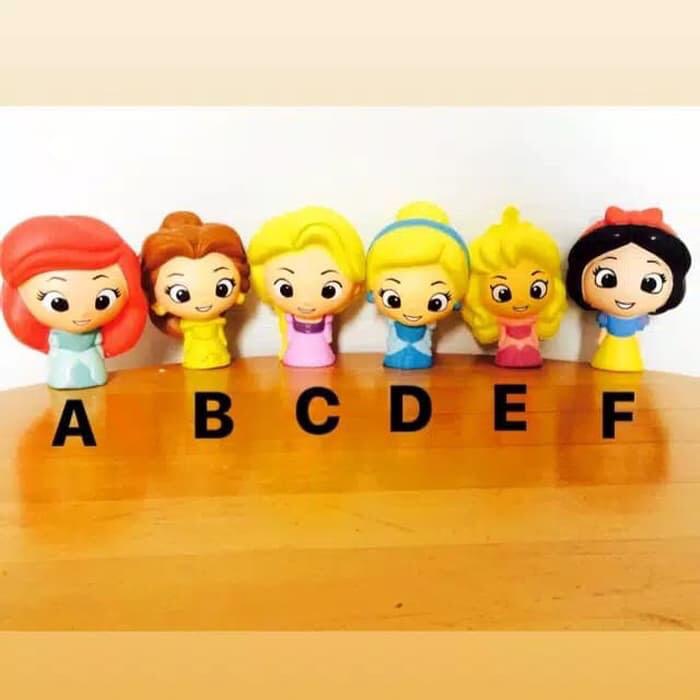 Jual Squishy Disney Princess / Boneka Putri Cinderella Belle Ariel ...