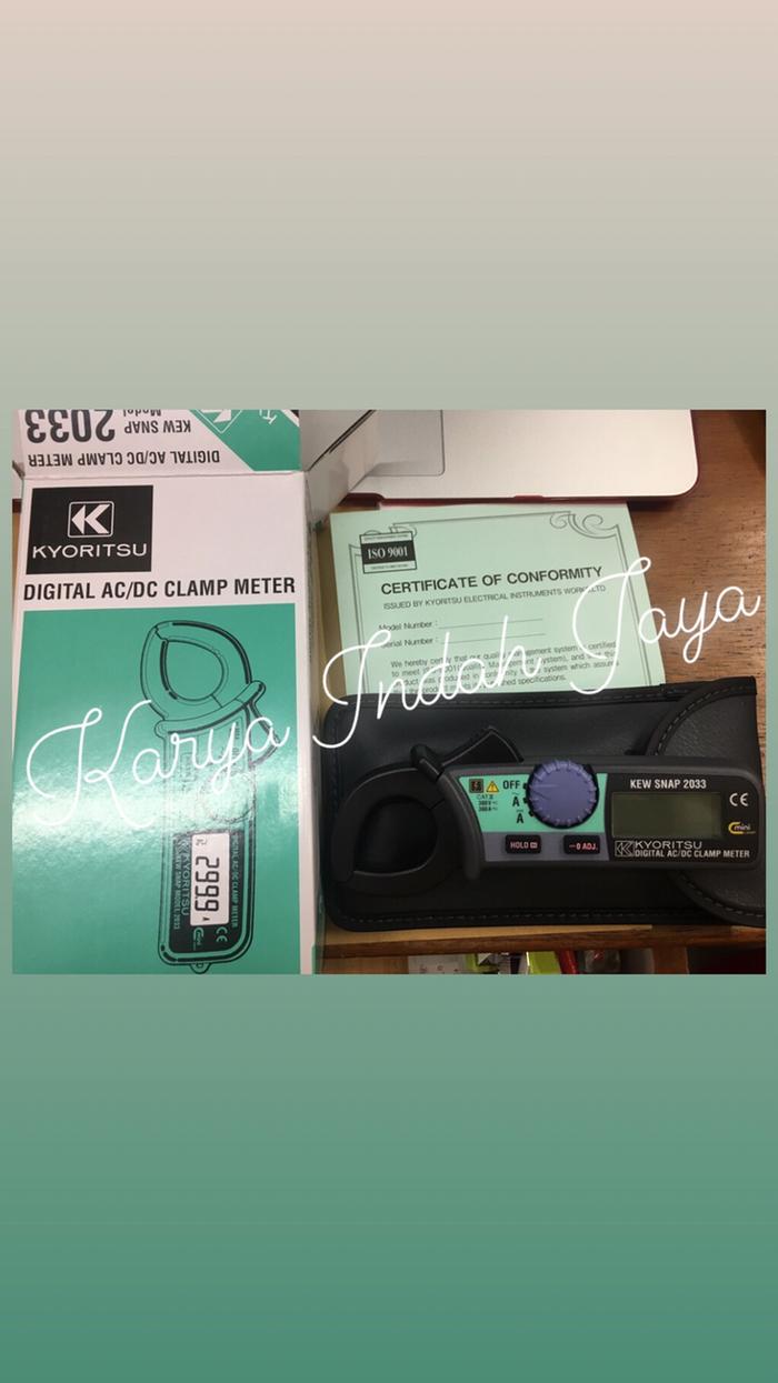 Jual Digital clamp meter Kyoritsu 2033 - Jakarta Barat - Karya Indah ...