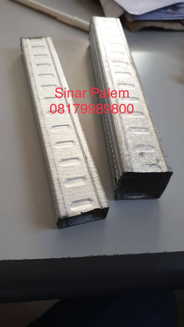 Jual Holo gypsum 2x 4 / 2x4 motif / polos 0.3 rangka plafon / gipsum ...