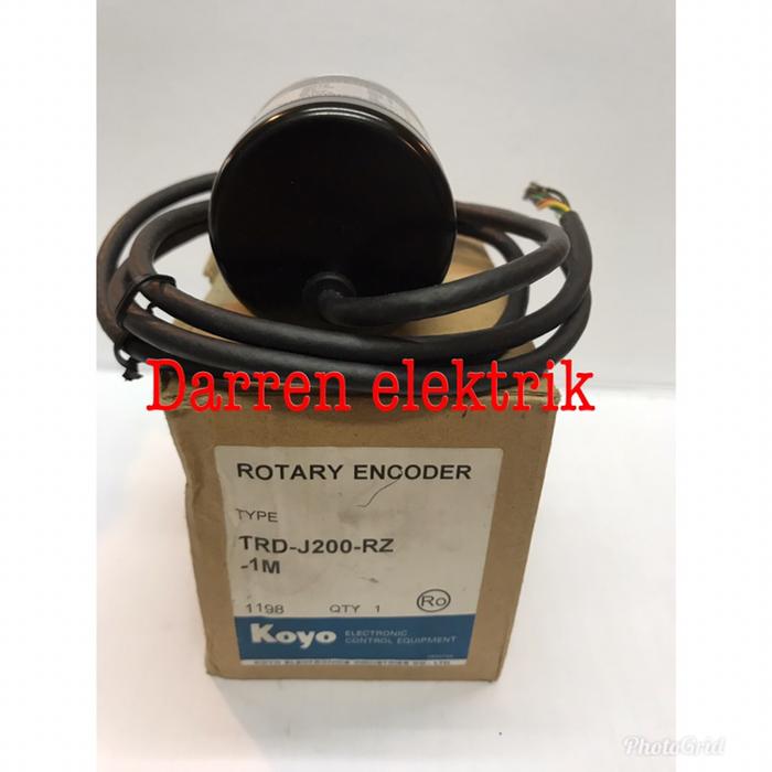Jual Rotary encoder koyo TRD-J200-RZ,200pr - Jakarta Barat - Darren elektrik | Tokopedia