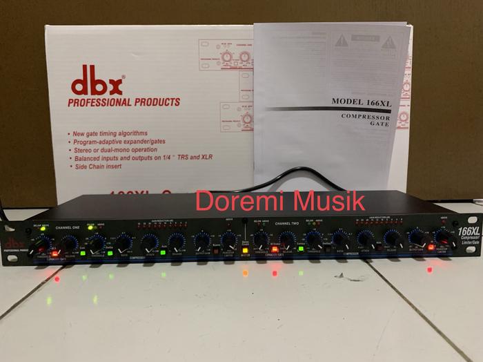Jual Compressor DBX 166-XL - Jakarta Pusat - Doremi.Musik | Tokopedia