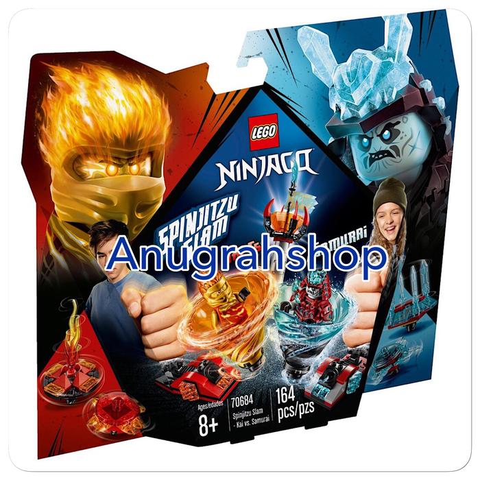 Jual LEGO 70684 NINJAGO Spinjitzu Slam Kai Vs Samurai - Jakarta Utara ...