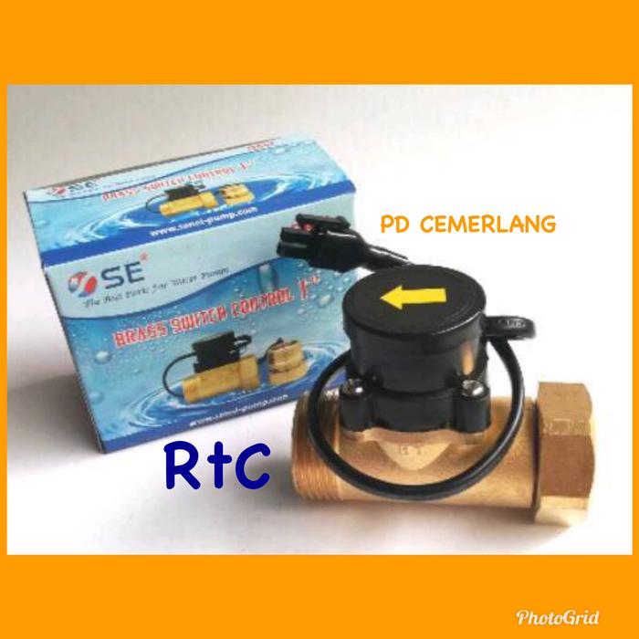 Jual Flow switch 1 inch otomatis pompa pendorong booster san ei sanyo ...
