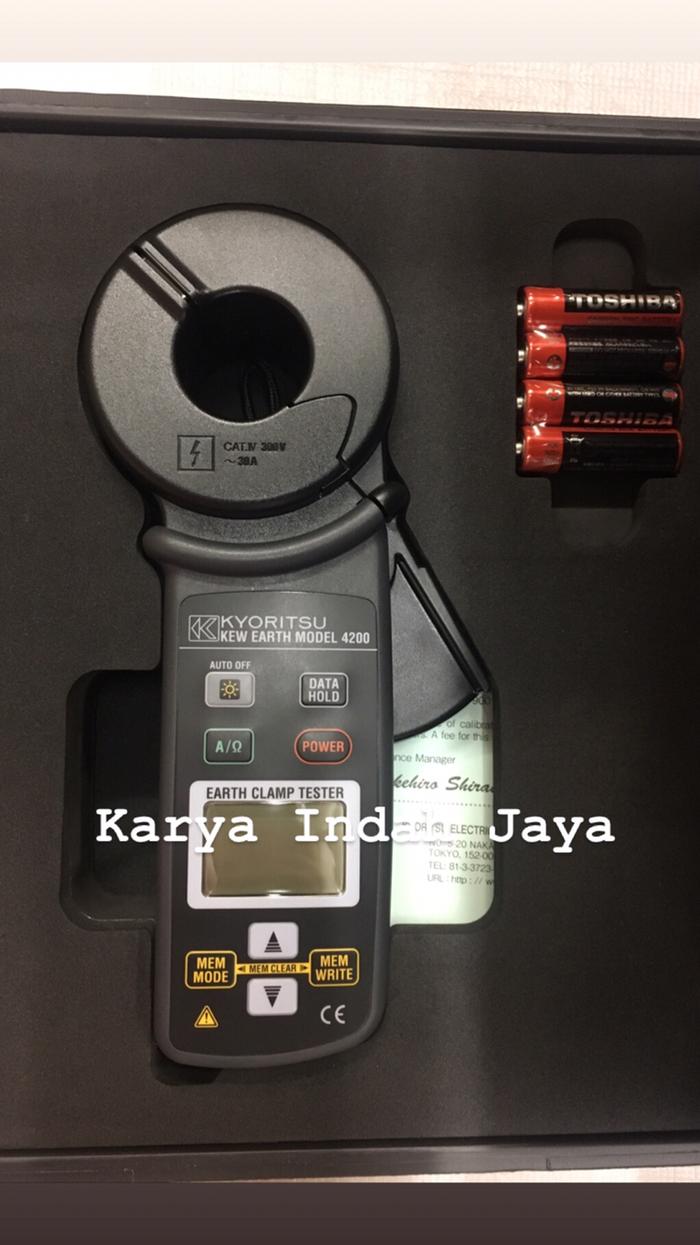 Jual Kyoritsu 4200 Earth Clamp Testers - Jakarta Barat - Karya Indah ...