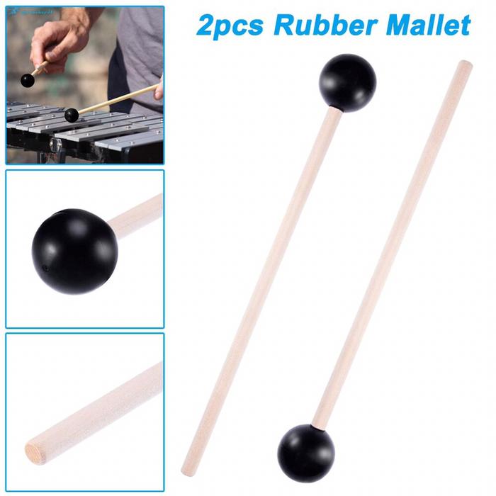Jual Mallet Karet Untuk Perkusi Pemukul Alat Musik 2pcs - Kota ...
