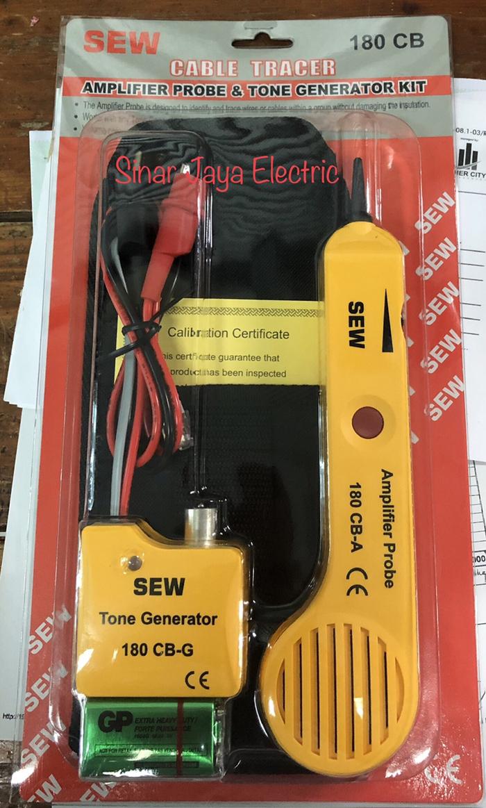 Jual Tone Checker / Cabel Teacker Merk SEW Tipe 180 CB - Jakarta Barat ...