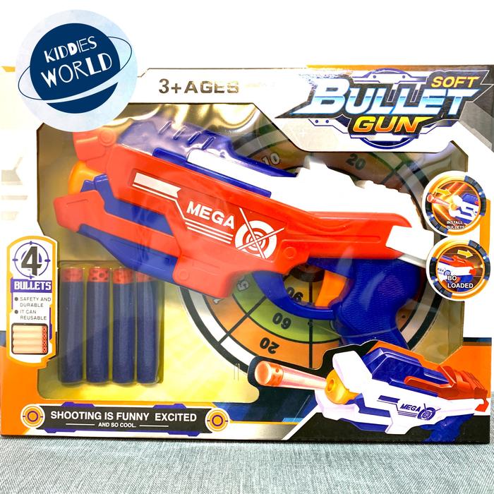 Jual Mainan Senapan Soft Bullet Gun Pistol Mirip Nerf - Jakarta Barat ...