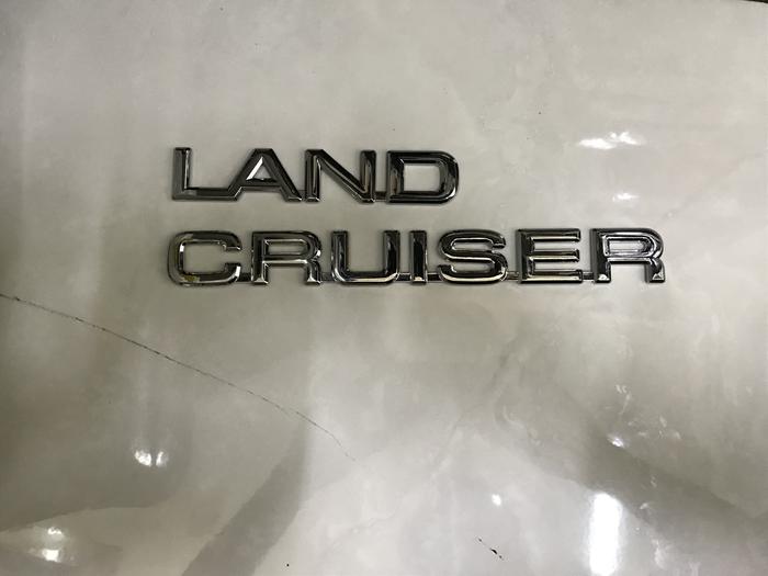 Jual Land Cruiser emblem untuk bagasi Toyota Land Cruiser - Kota Bekasi ...