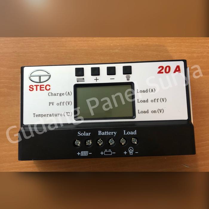 Jual Solar Charge Controller 20A STEC 20A 12/24V Digital Display ...