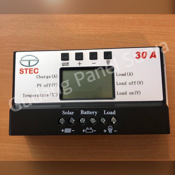 Jual Solar Charge Controller 30A STEC 30A 12/24V Digital Display ...