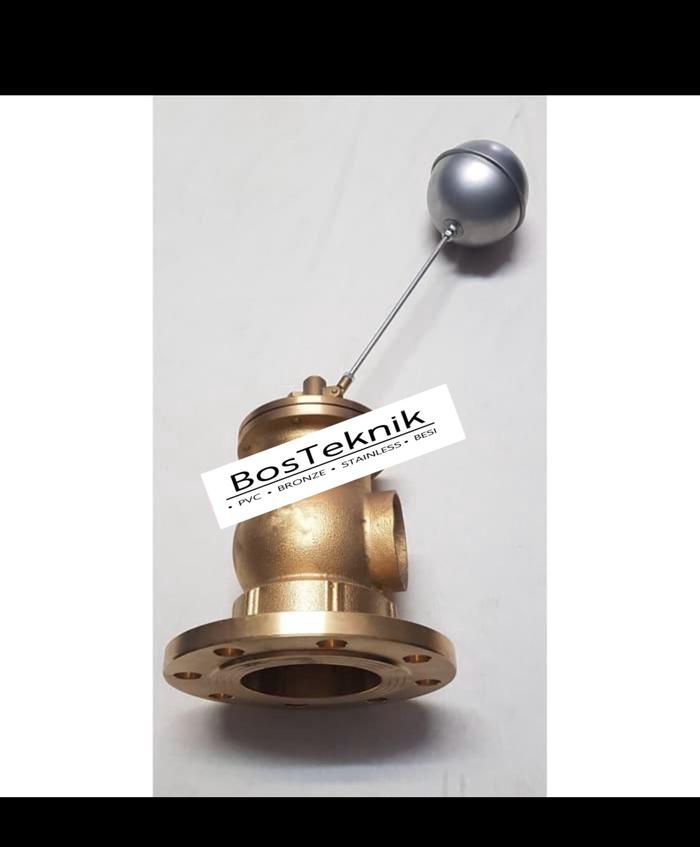 Jual Floating valve / pelampung air toren bola stainless 3 inch yuta ...