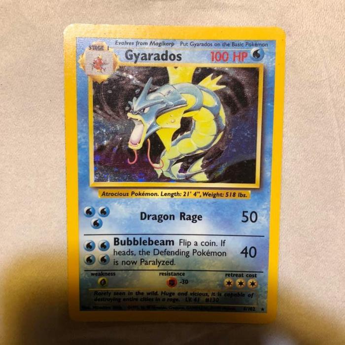 Jual Kartu TCG Pokemon jaman dulu old english - Gyarados - Kota Bandung ...