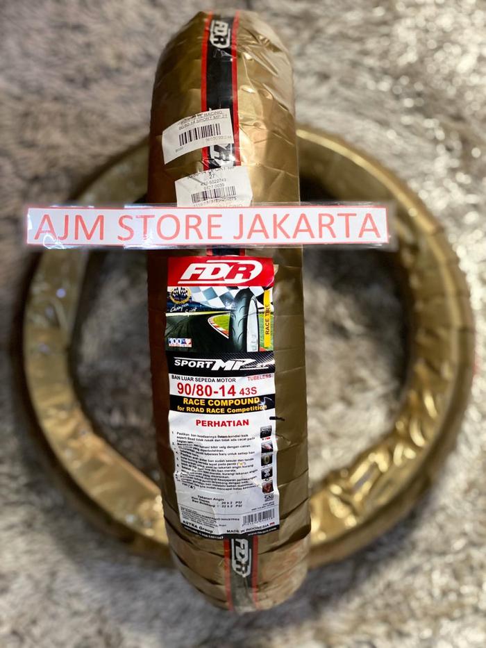 Jual FDR Racing Compound/Soft Compound MP27 90/80-14 Tubeless ...