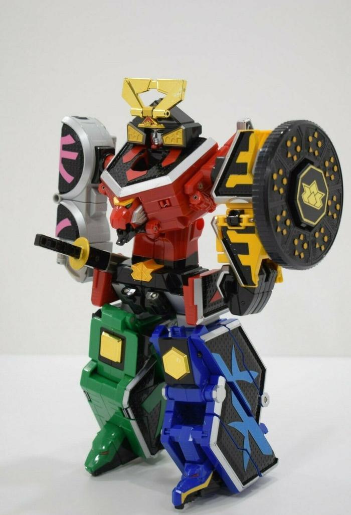 Jual Dx Power Rangers Samurai Sentai Shinkenger Mega Zord Loose - Kota ...