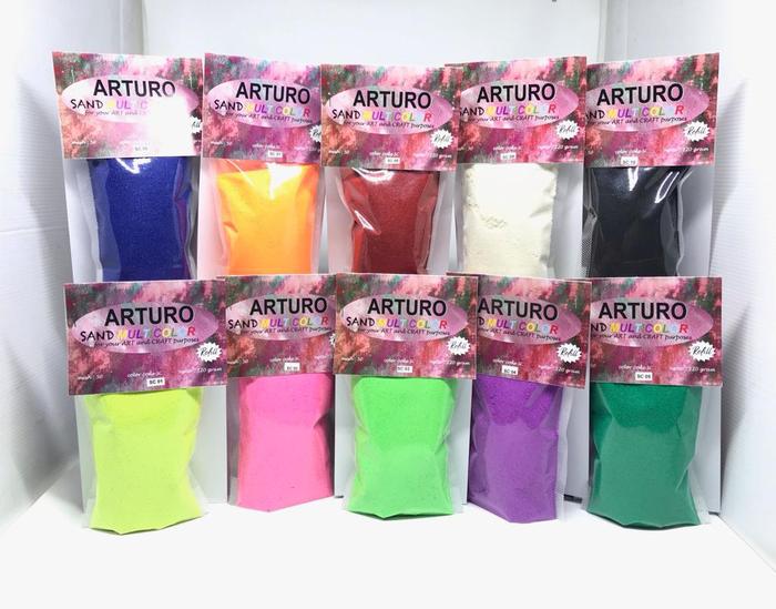 Jual Pasir warna u/ art and craft dan prakarya - Jakarta Timur - sand ...