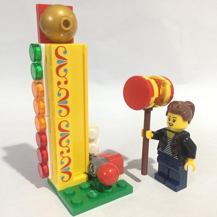 Jual Lego city 60234 - Strength test stall with mallet & minifigure ...