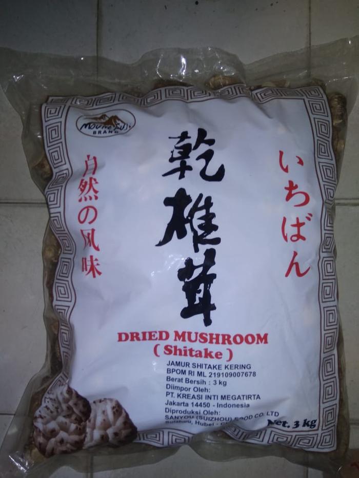 Jual Hyoko asli Jepang Dried Mushroom Shitake 3 kg ada ukuran 4,6 dan 5 ...