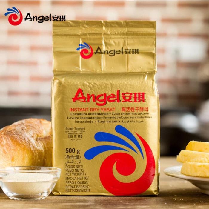 Jual Angel Gold Instant Dry Yeast Ragi Instan 500 gr Halal MUI - Kab ...