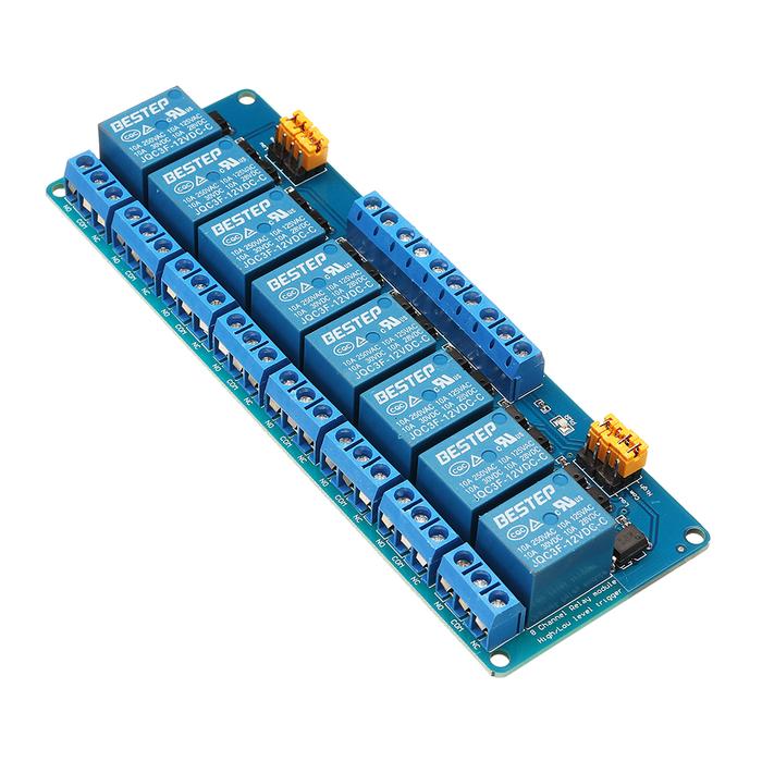 Jual BESTEP 8 Channel 12V Relay Module High And Low Level - Kota ...