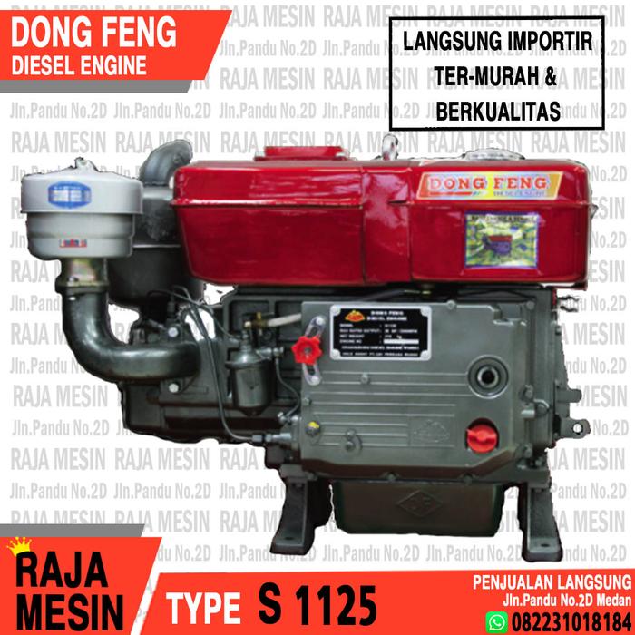 Jual Dongfeng S1125 / 28HP Diesel Engine (GRATIS ONGKIR) - Kota Medan ...