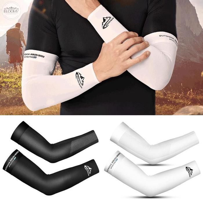 Cosmos Pairs Cooling Arm Sleeves Sun UV Protection Arm Covers for Outdoor