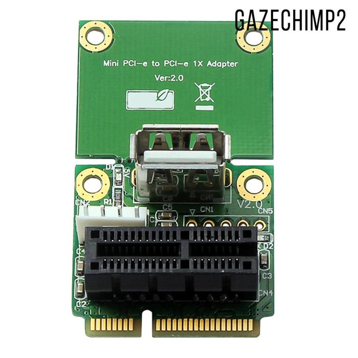 Jual Pci-e/USB to Mini PCIe full height and half height Adapter Riser ...