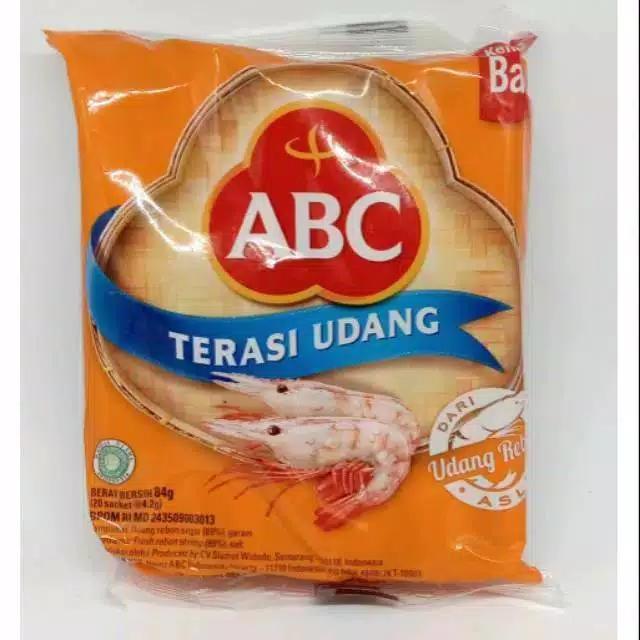 Jual Terasi Udang ABC Kemasan Belacan Bangka 20 sachet - Jakarta Utara ...