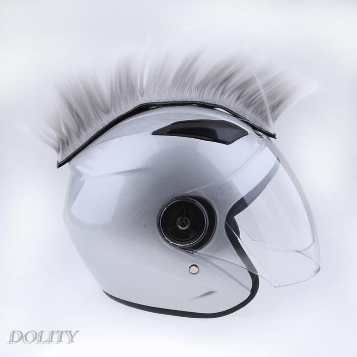 Jual Helm Motor Desain Wig Bulu Rambut Mohawk untuk Aksesoris Kostum ...