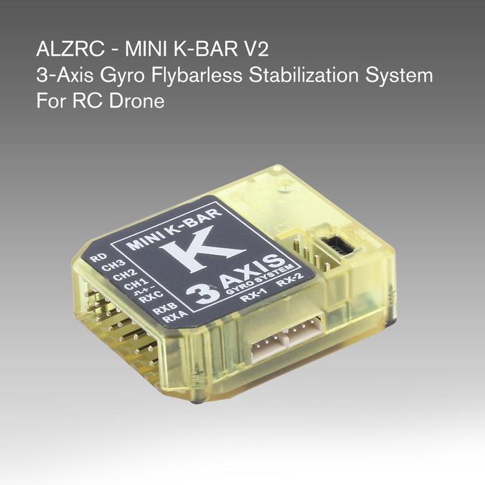 Jual Alzrc - Mini k-bar V2 3 Axis Gyro Flybarless Sistem isasi untuk RC ...
