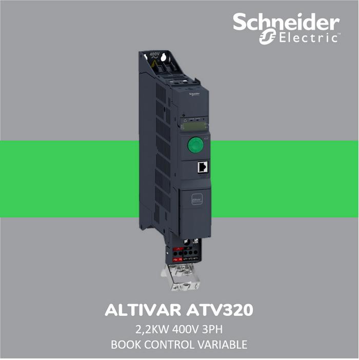 Promo Schneider Altivar ATV320 Inverter 2.2Kw 3P - ATV320U22N4B Cicil 0 ...