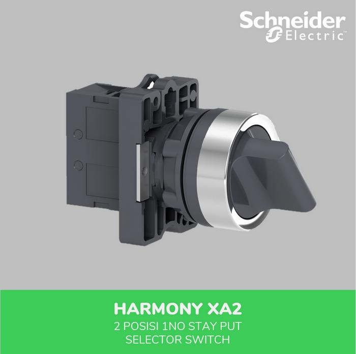 Promo Schneider Electric Selector Switch XA2 22mm 2 Posisi 1NO XA2ED21 ...