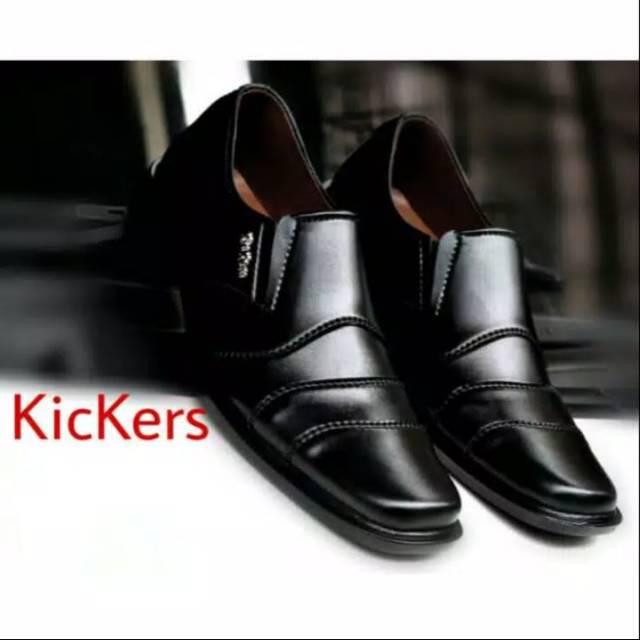 Jual Sepatu Pantofel Kulit Swedian Kickers Kerja Pria Murah Formal ...