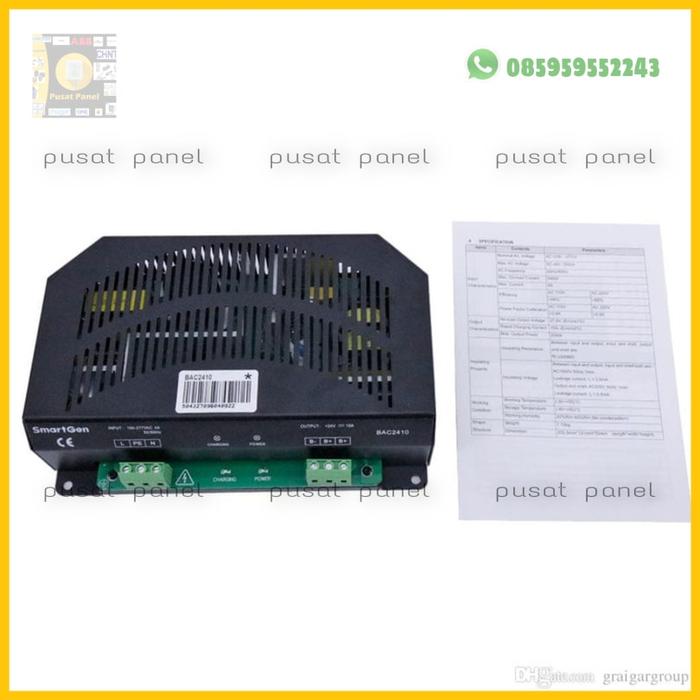 Jual Battery Charger Smartgen BAC2410 10A 24V untuk genset - Jakarta ...