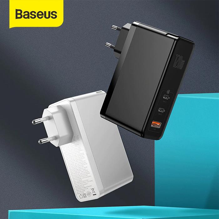 Jual KEPALA CHARGER BASEUS GAN FAST CHARGER 120W USB TYPE C QC 4.0 ... Jual KEPALA CHARGER BASEUS GAN FAST CHARGER 120W USB TYPE C QC 4.0 ...