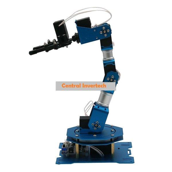 Jual Robot Arm 6Axis Aluminum 6DOF & Servos Standard Version - Kota Bandung - CENTRAL INVERTERCH ...