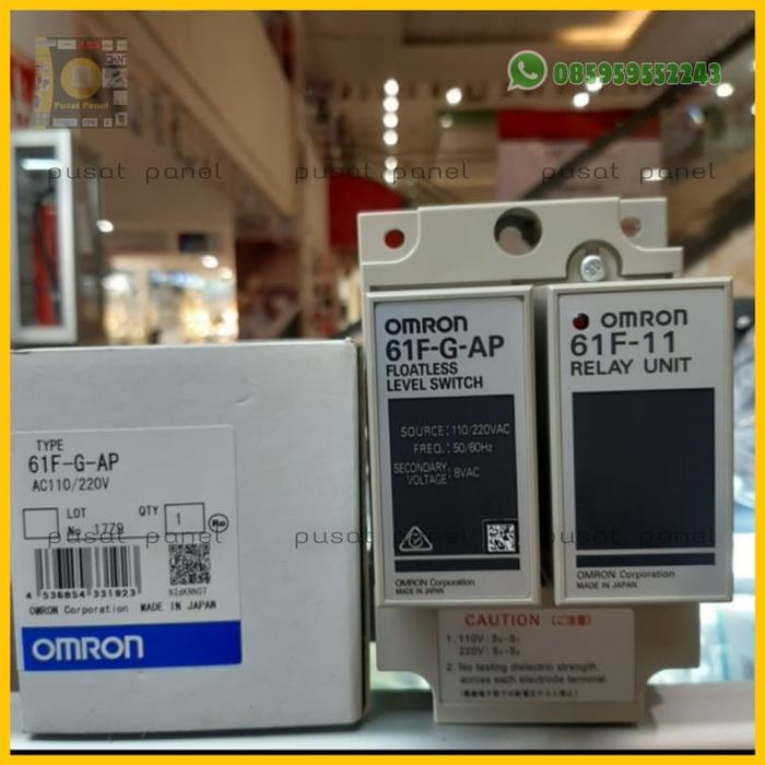 Jual Floatless level switch omron 61f-g-ap WLC omron 61fgap original ...