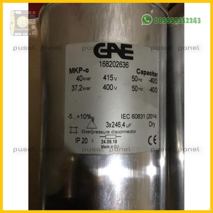Jual Kapasitor bank gae 40kvar 415v / capacitor bank gae 40 KVAR mkpc mkp - Jakarta Pusat ...