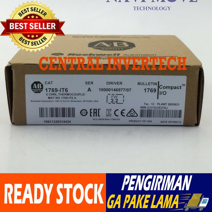 Jual Allen Bradley 1769-IT6 SER A Thermocouple CompactLogix - Kota ...