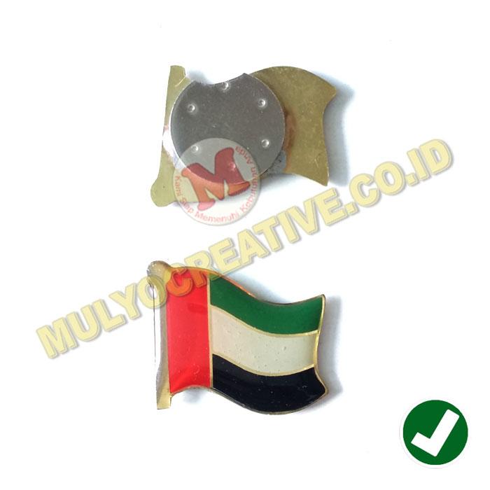 Jual Flag Pin Uni Emirat Arab Pin Bendera Uni Emirat Arab Pin Flag ...