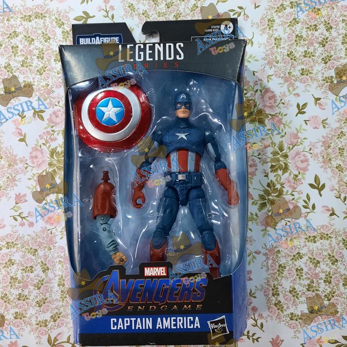 Jual Marvel Legends Captain America Avengers EndGame BAF Fat Thor ...