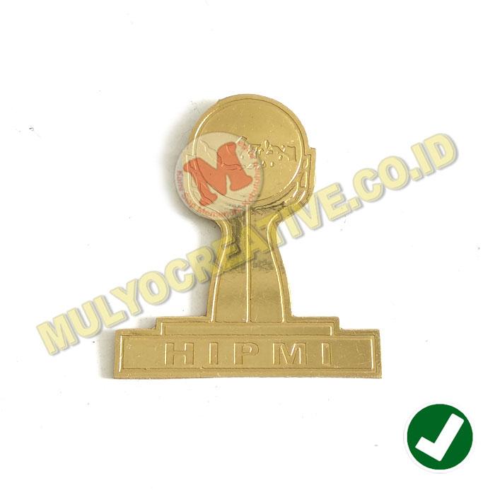 Jual Pin Logo Hipmi Warna Gold Full Logam Lencana Pin Logo Hipmi Magnet ...