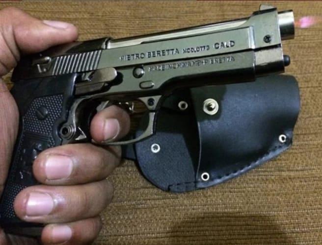 Jual PISTOL Barreta USA - Air SoftGun Baretta Korek Api Gas Bara Unik ...