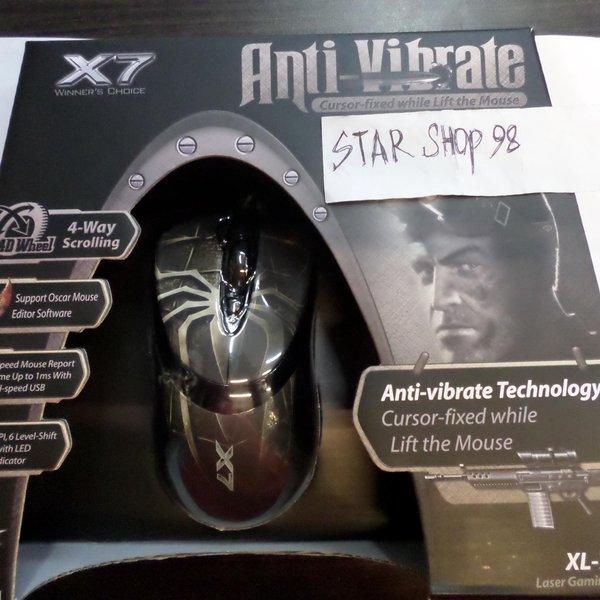 Jual A4Tech X7 XL747H Macro Gaming Mouse - MOTIF Spider - Jakarta Barat ...