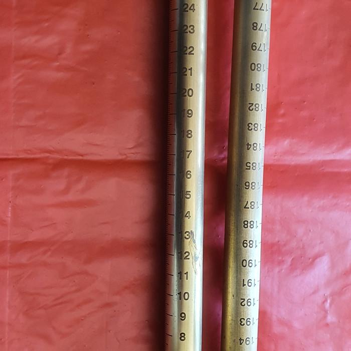 Jual Stik stick ukur, Tongkat ukur BBM Mobil Tangki 2 meter Kuningan ...