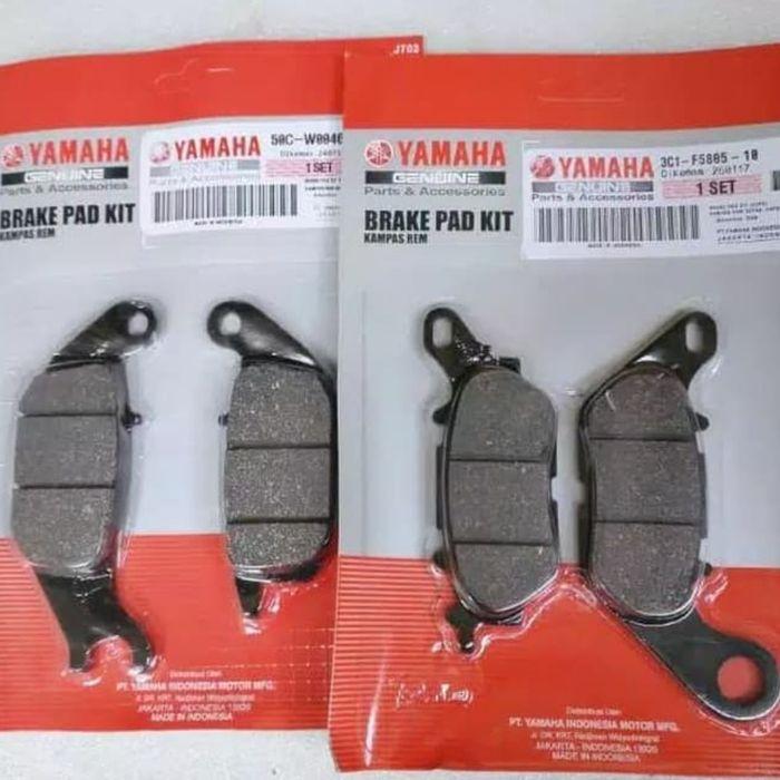 Jual KAMPAS REM DEPAN BELAKANG YAMAHA JUPITER MX NEW MX KING VIXION NEW ...